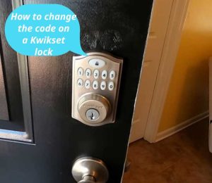 How to change the code on a Kwikset lock - Smart Locker